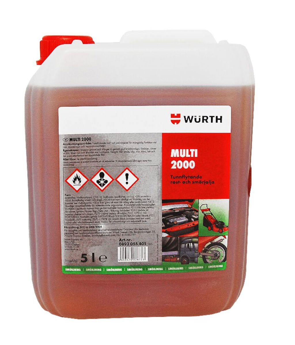 Smörjspray, Multi 2000 | Wurth.se