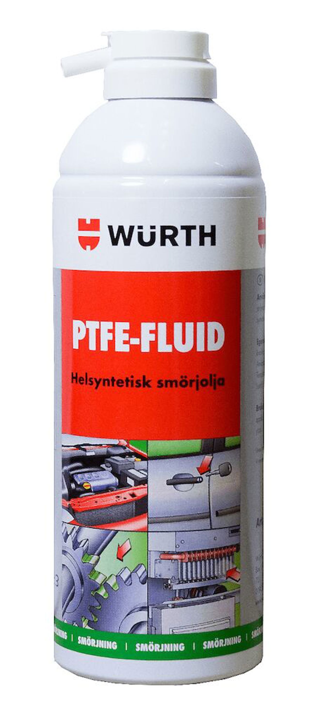 Smörjspray, PTFE-Fluid | Wurth.se