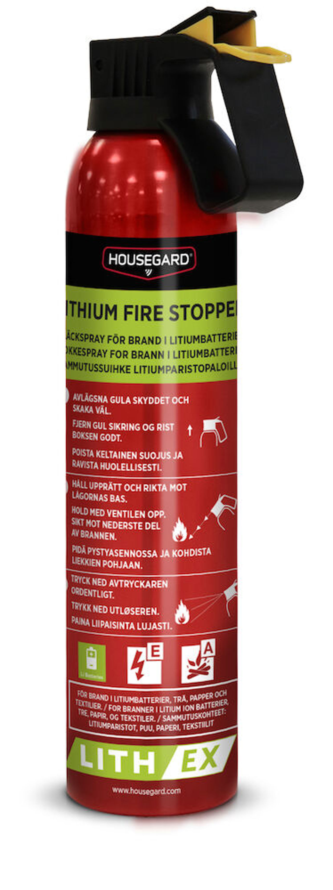Lithium Fire Stopper Lith-Ex släckspray | Wurth.se