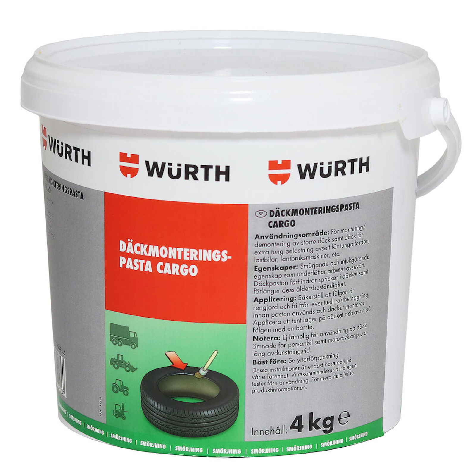 Däckmonteringspasta Cargo | Wurth.se