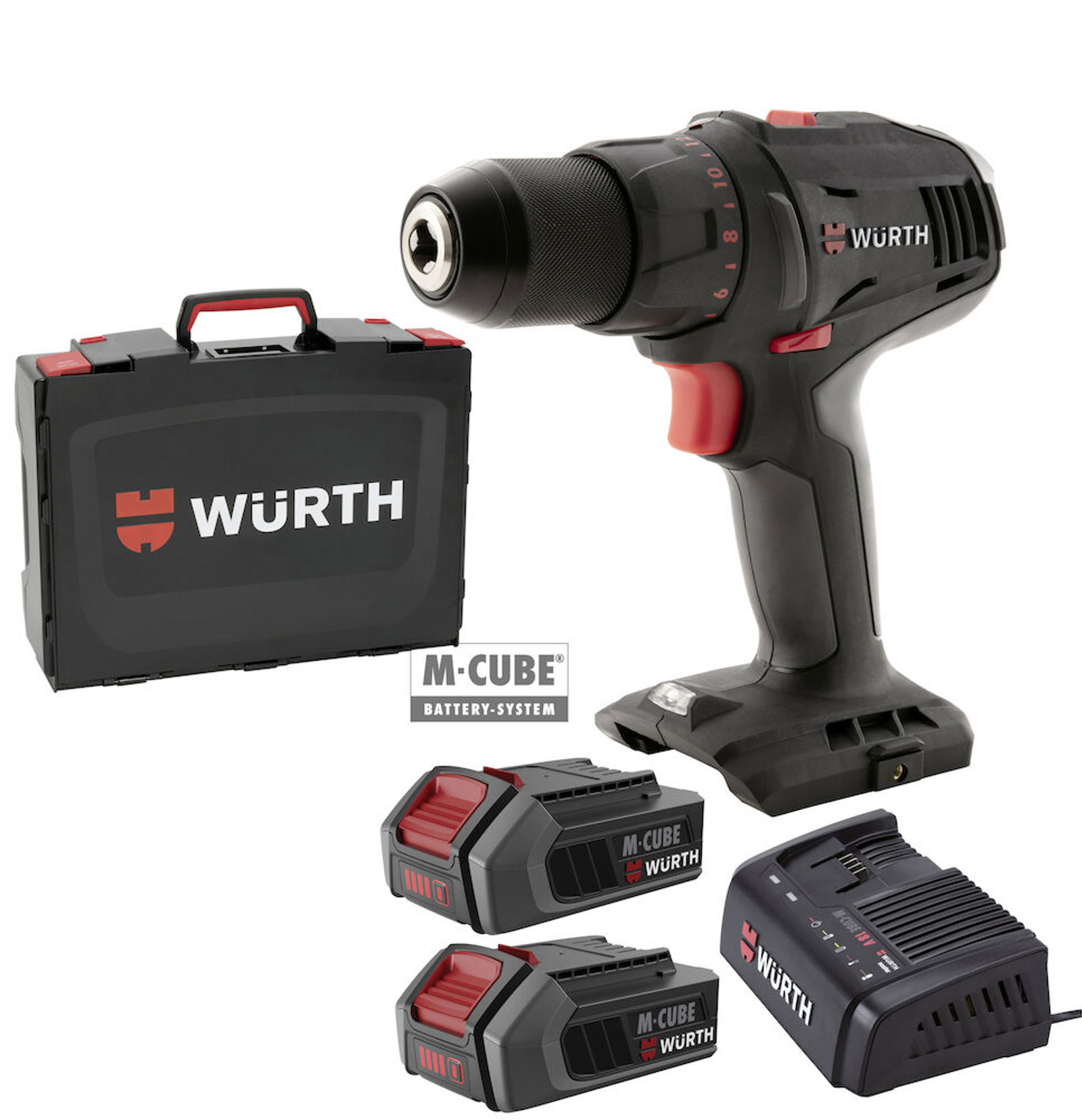 Borrskruvdragare M-Cube ABS 18V Basic | Wurth.se