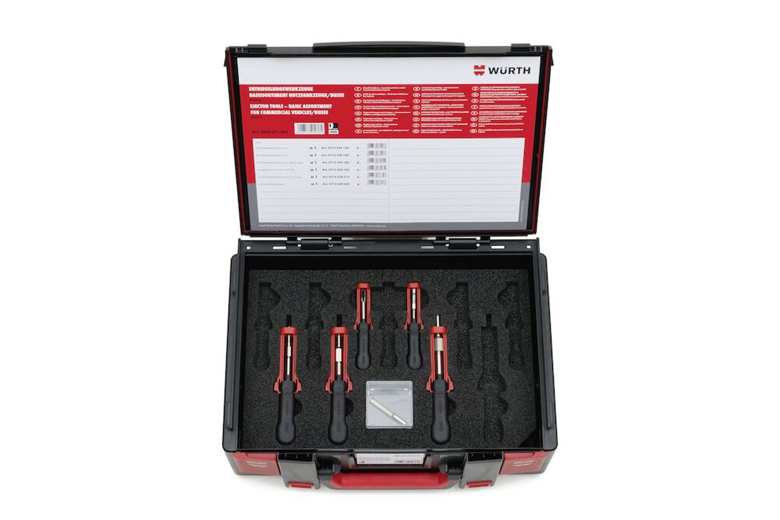 Demonteringsverktyg kit truck-bus | Wurth.se