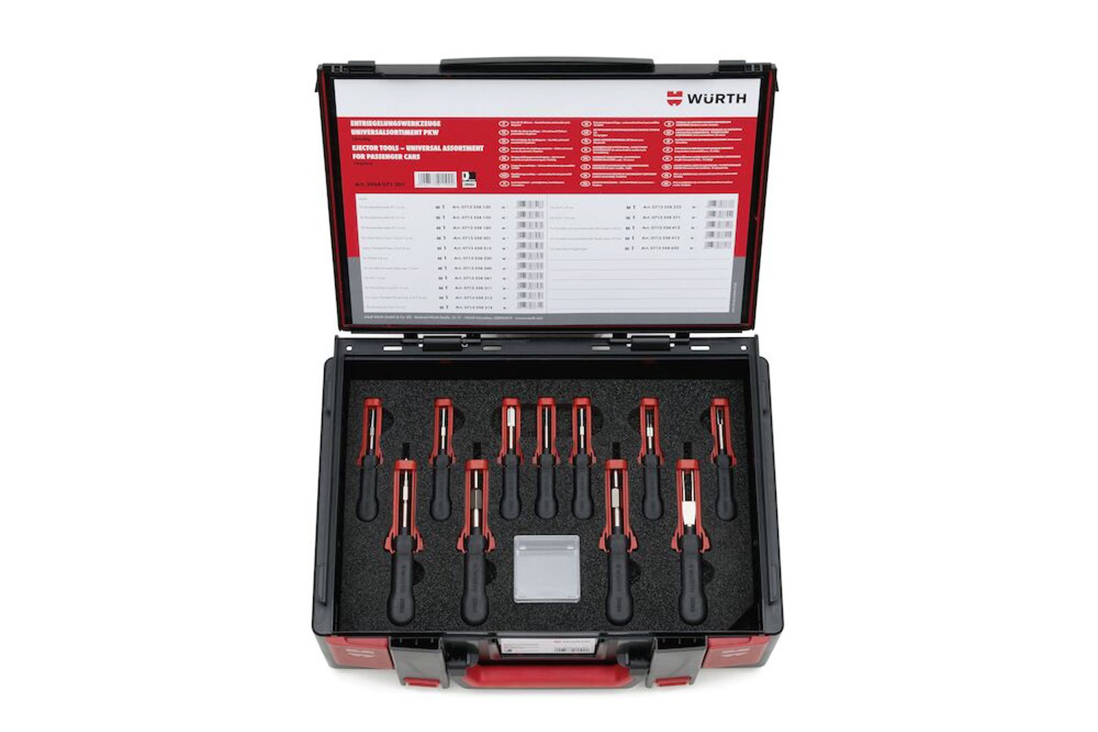 Demonteringsverktyg kit auto 16 delar | Wurth.se