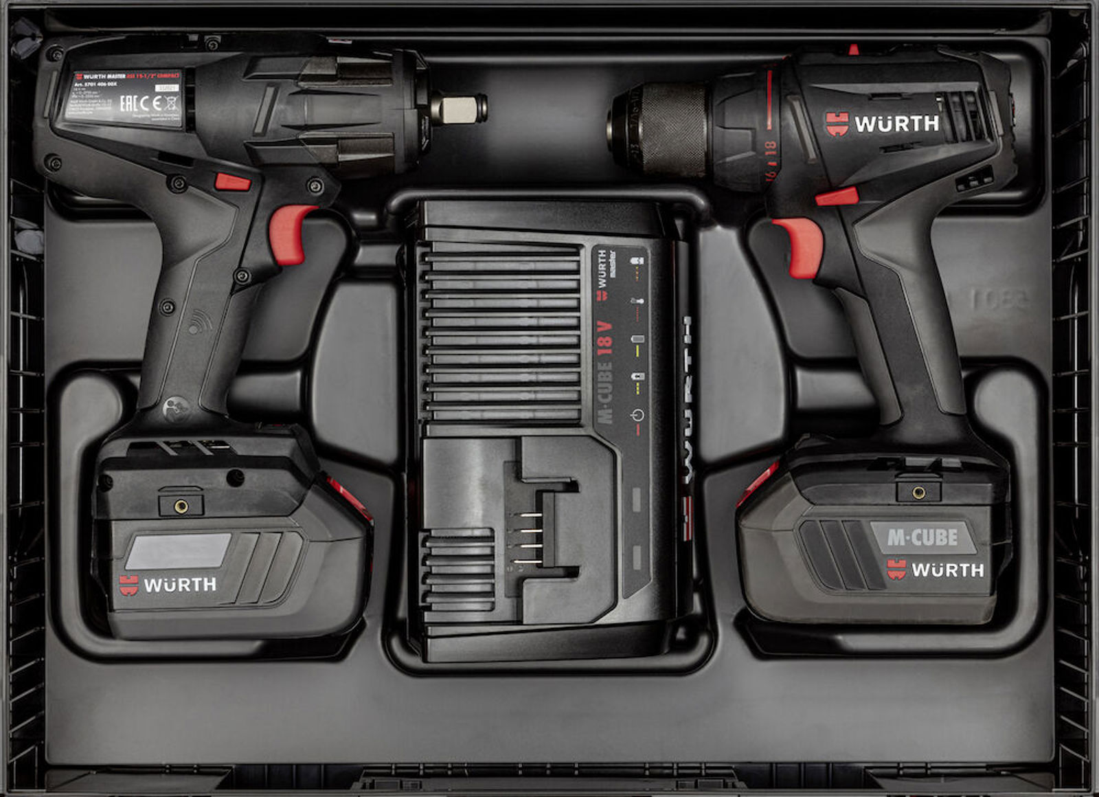 M-Cube Kombokit borr/mutterdragare 18V | Wurth.se