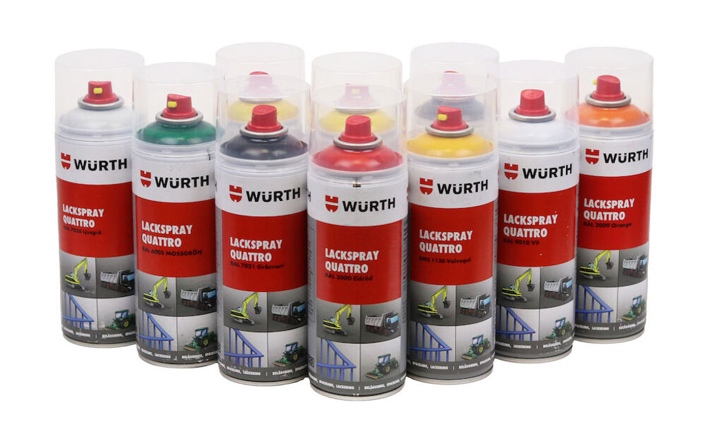 Lackspray Quattro | Wurth.se