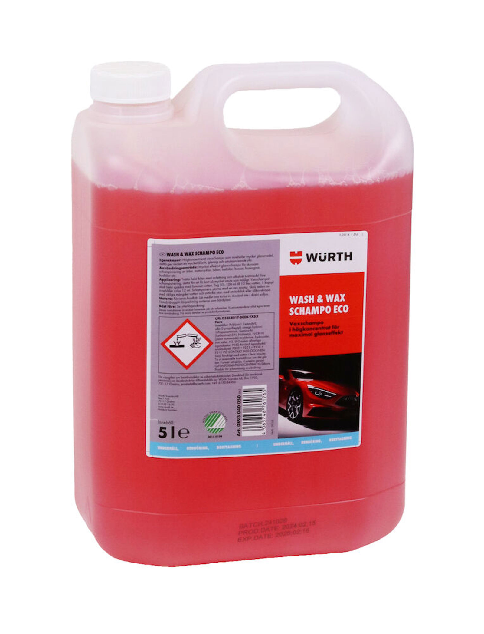 Wash & Wax Schampo Eco | Wurth.se