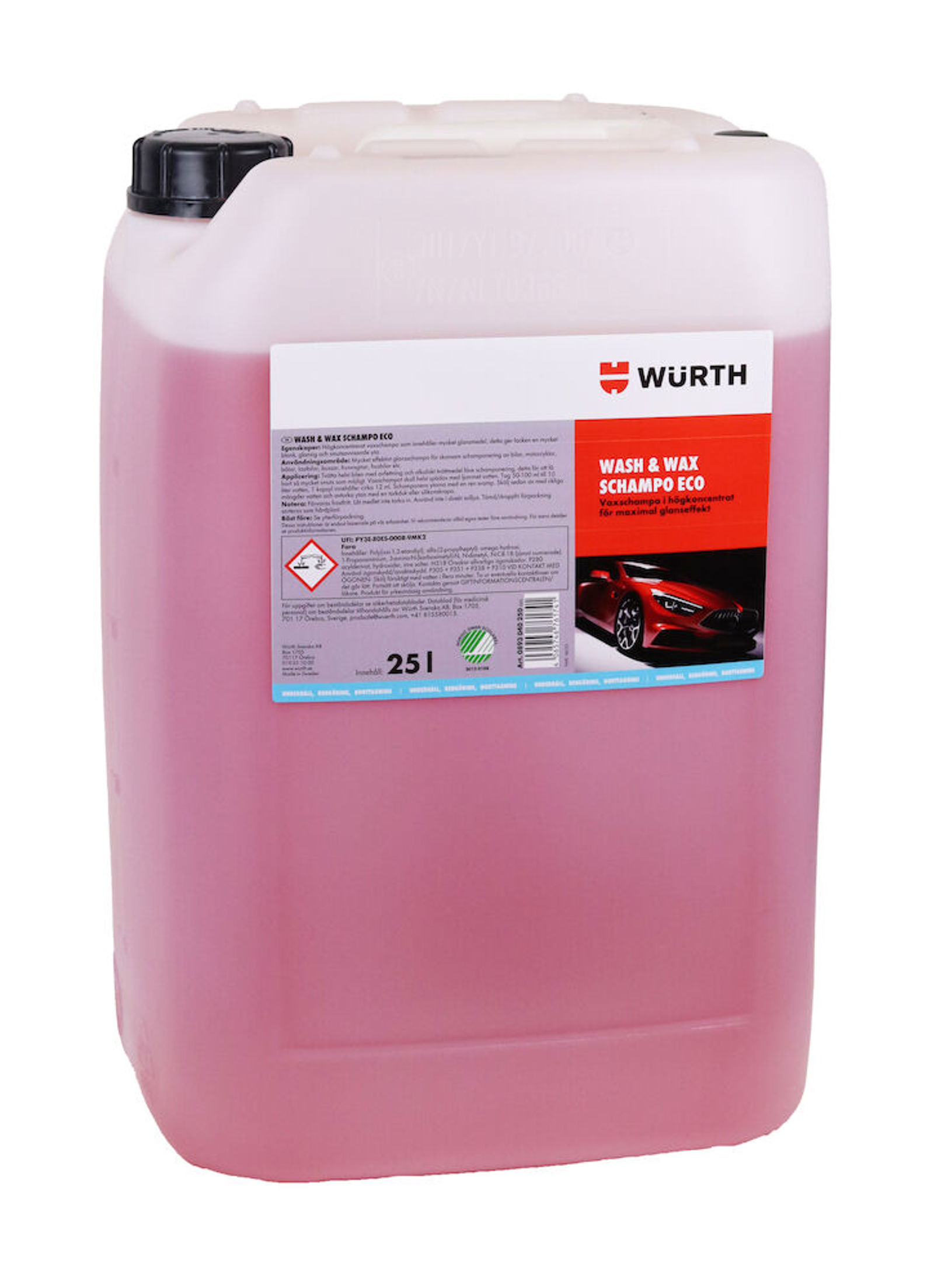Wash & Wax Schampo Eco | Wurth.se