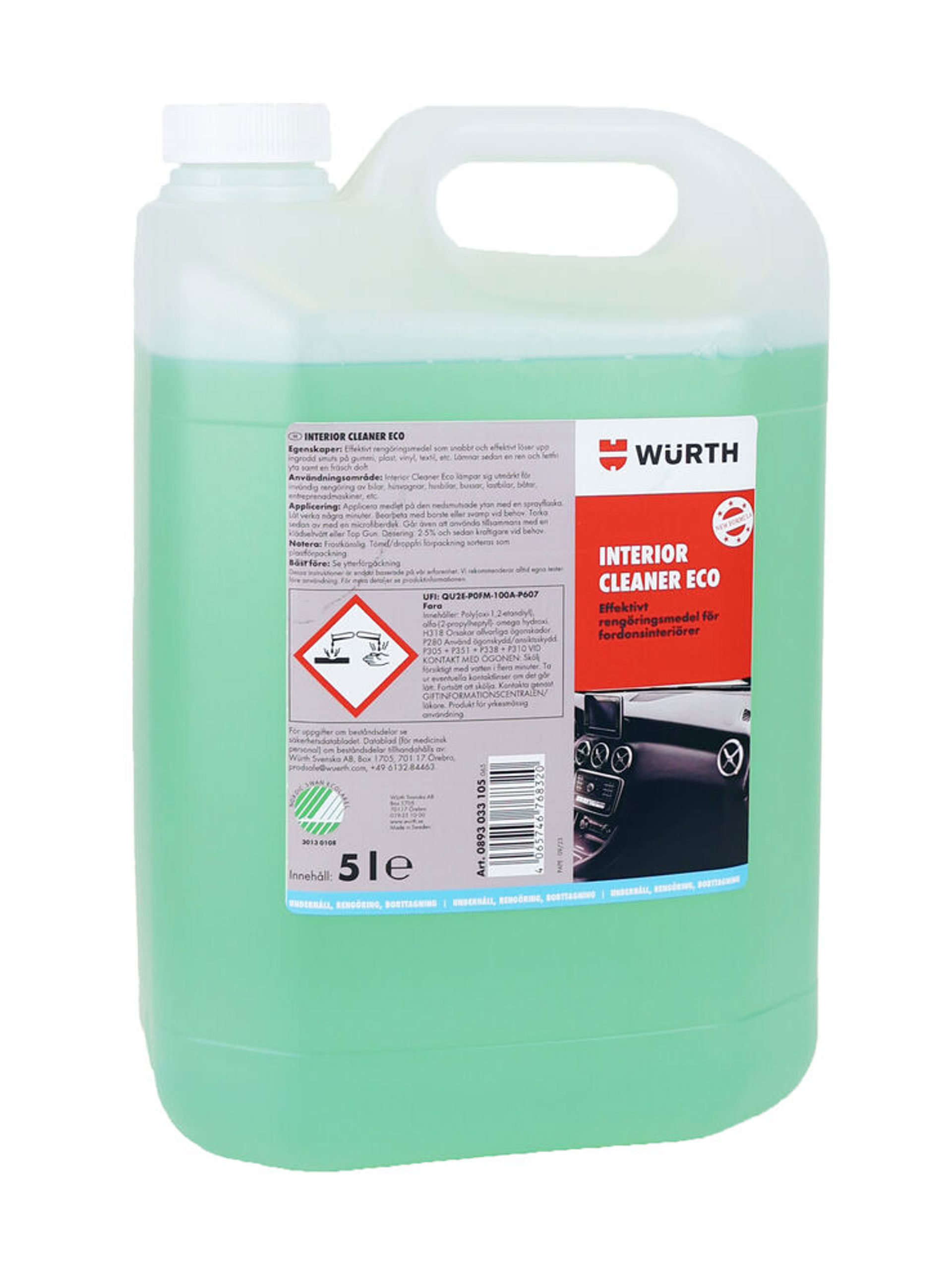 Interior Cleaner Eco | Wurth.se