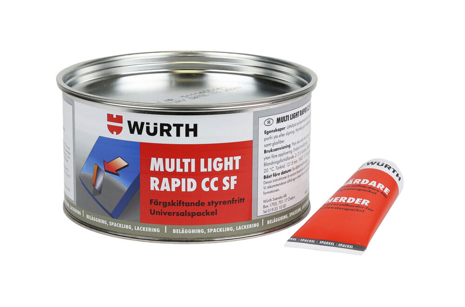 Spackel, Multi Light Rapid CC SF | Wurth.se